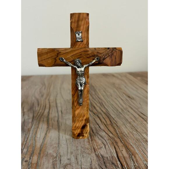 None and/or Unknown | Wall Decor | Olive Wood Catholic Crucifix Cross ...